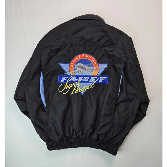 Crown | Jackets & Coats | Vintage Fa8 Ef Super Hornet Strike Fighter ...